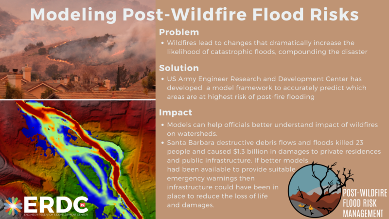 Podcast Deep Dive: Post-wildfire flood risk management – Power of ERDC ...
